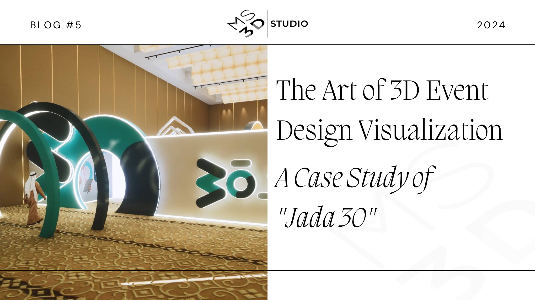 3D Event Design & Rendering Services | Jada 30 | Product Render